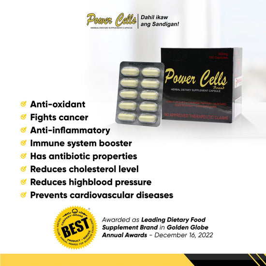Power Cells Herbal Capsule – Brigada Distributions Inc.