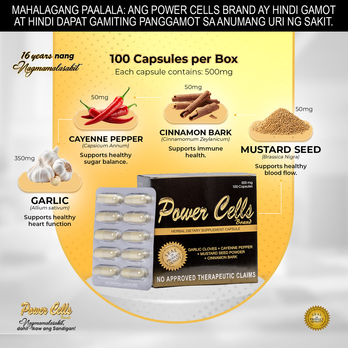 Power Cells Herbal Capsule – Brigada Online Shop