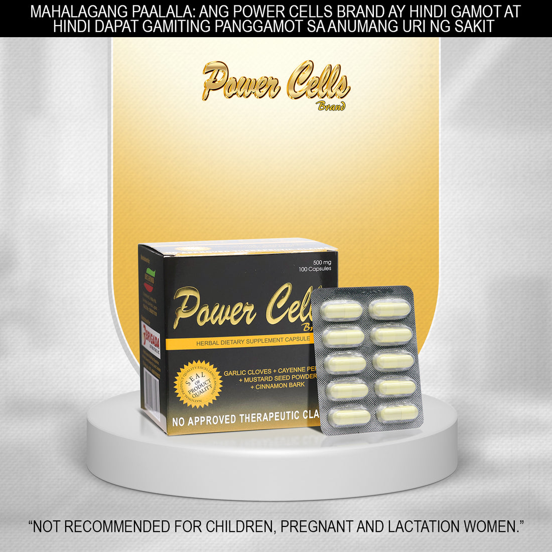 Power Cells Herbal Capsule – Brigada Online Shop