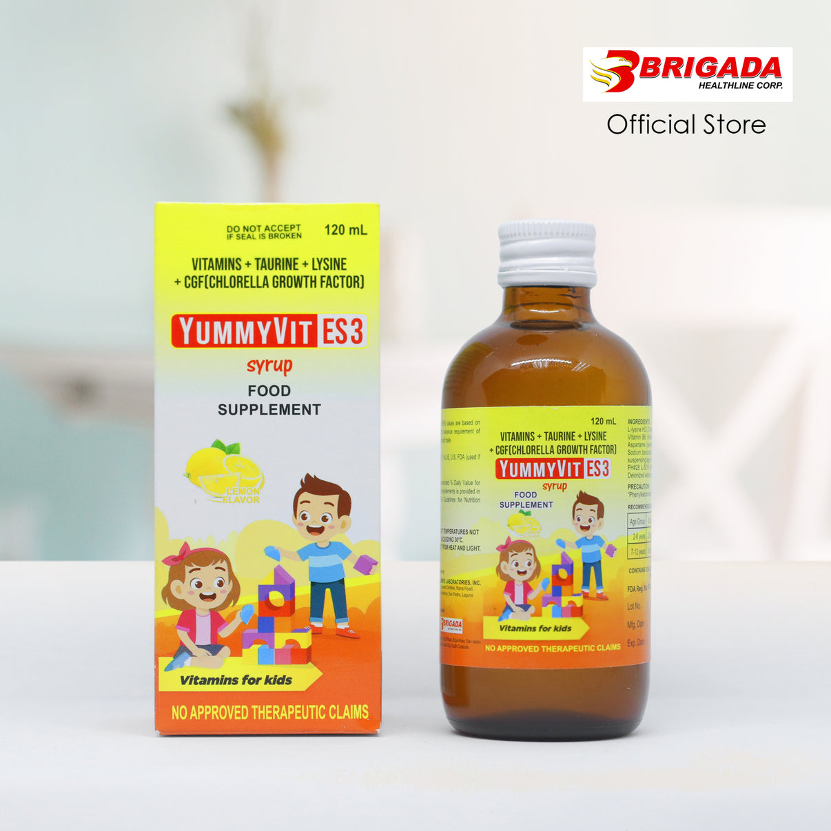 YummyVit ES3 Syrup – Brigada Distributions Inc.